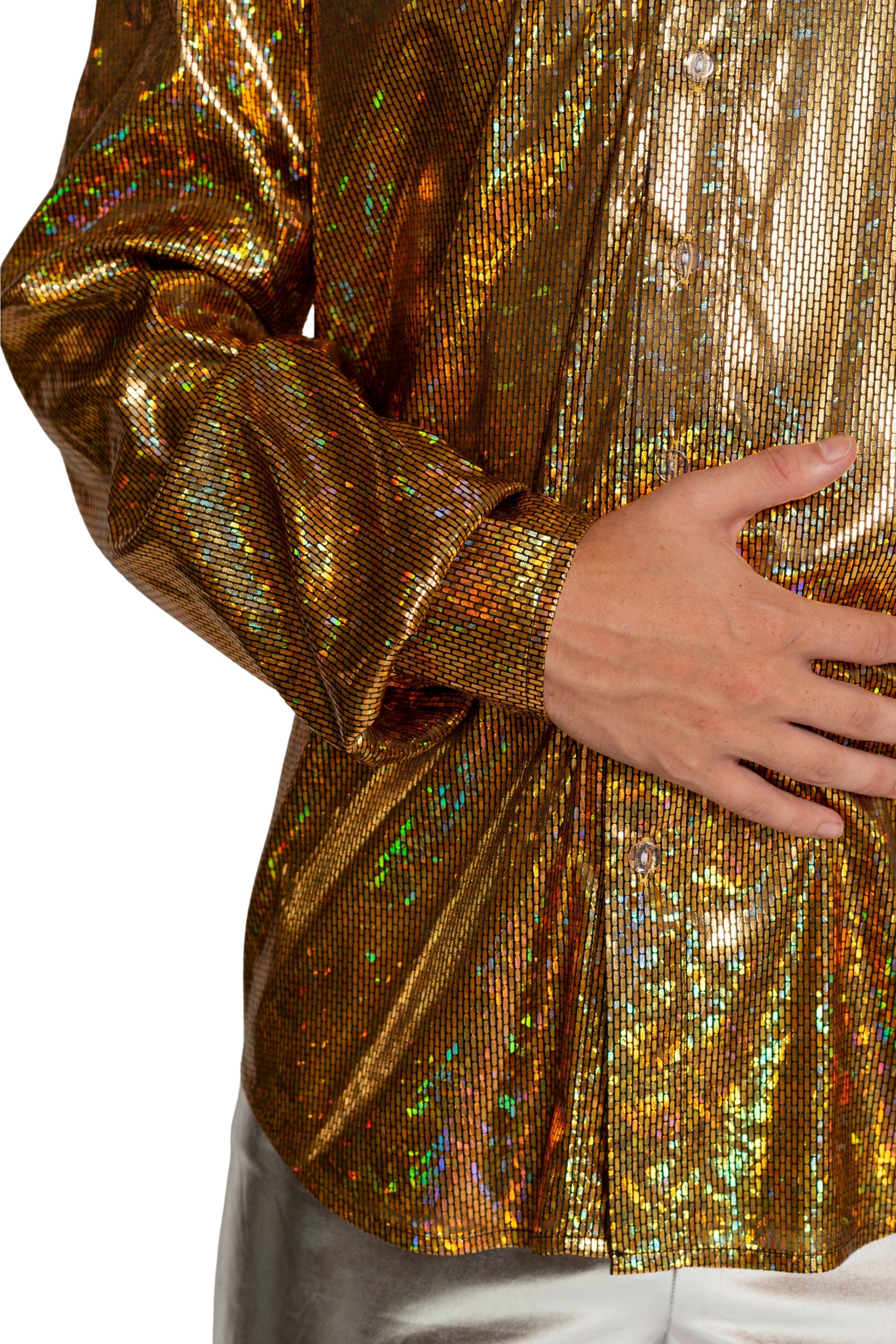 Shiny Disco shirt — Festival Feestartikelen