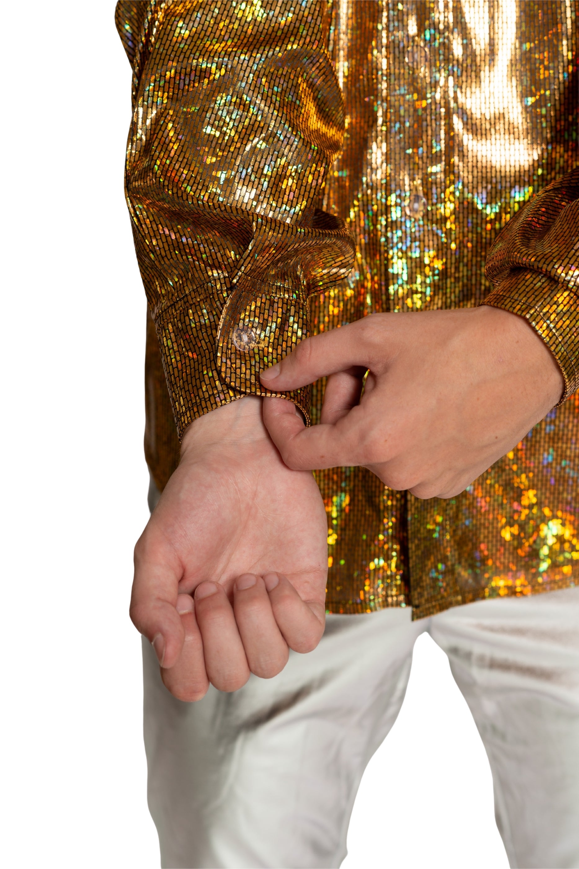 Shiny Disco shirt — Festival Feestartikelen