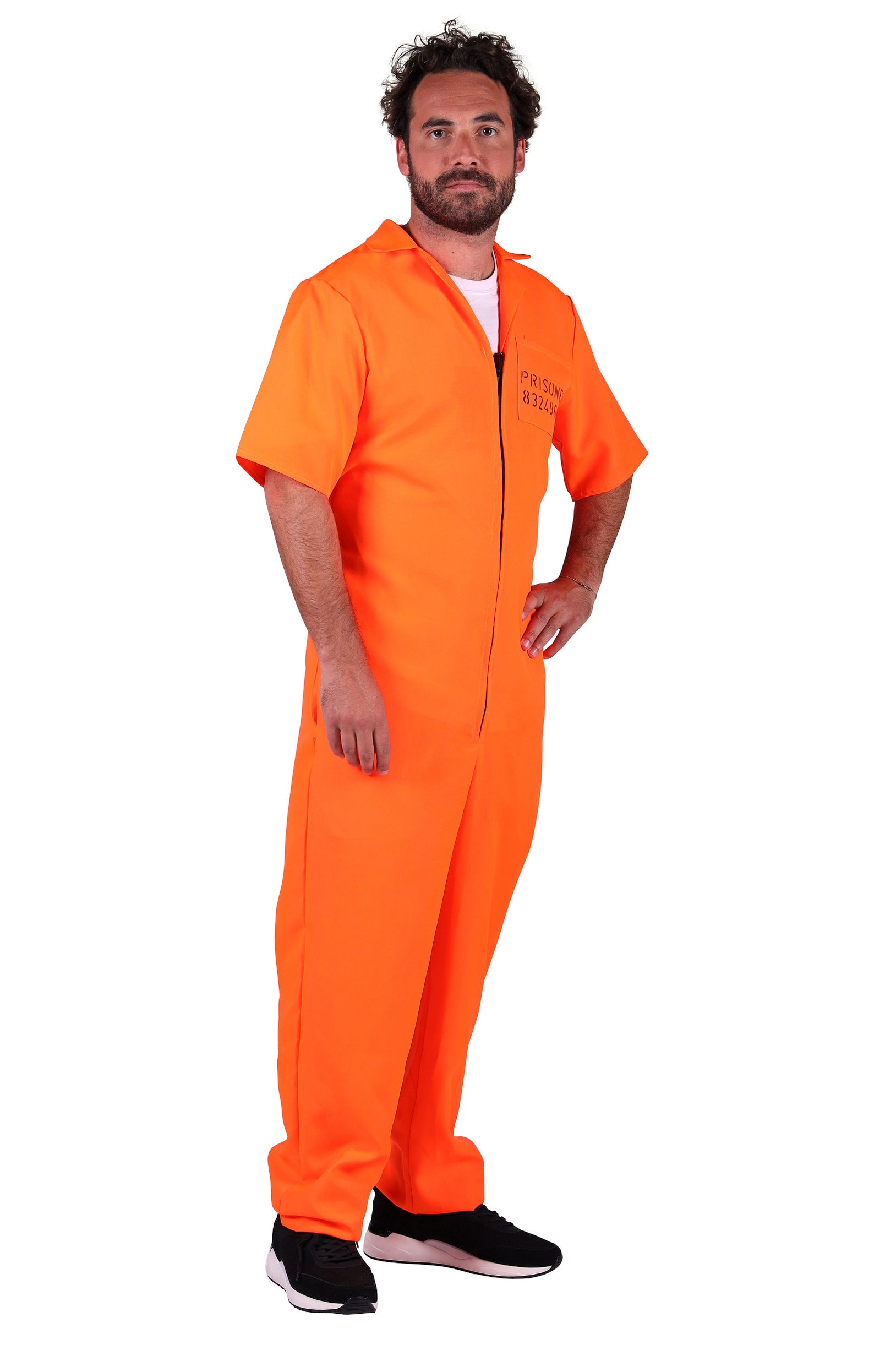 Oranje Boevenpak Orange County - Carnaval Halloween Kostuum XS/S ...