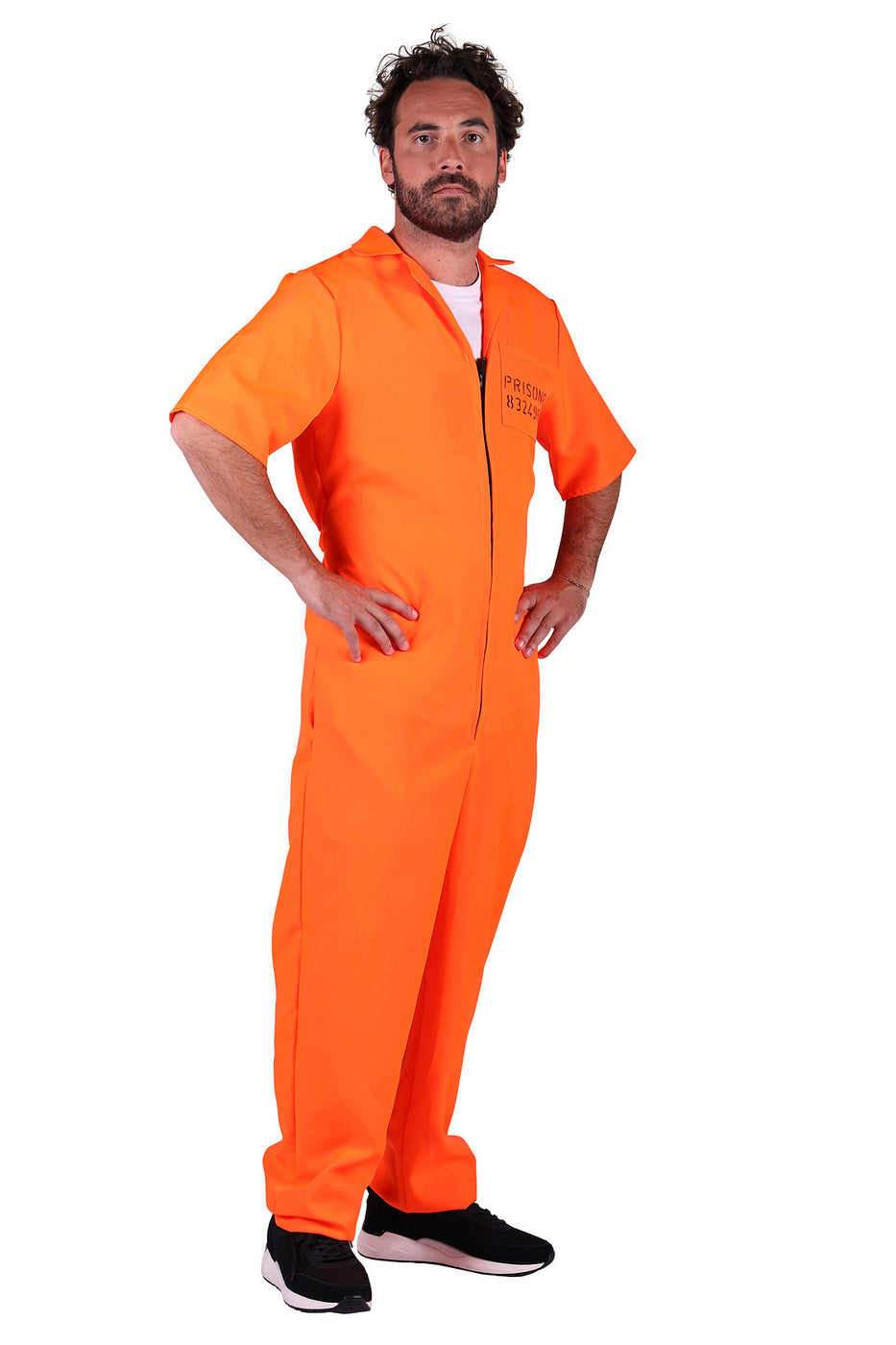 Oranje Boevenpak Orange County - Carnaval Halloween Kostuum XS/S ...