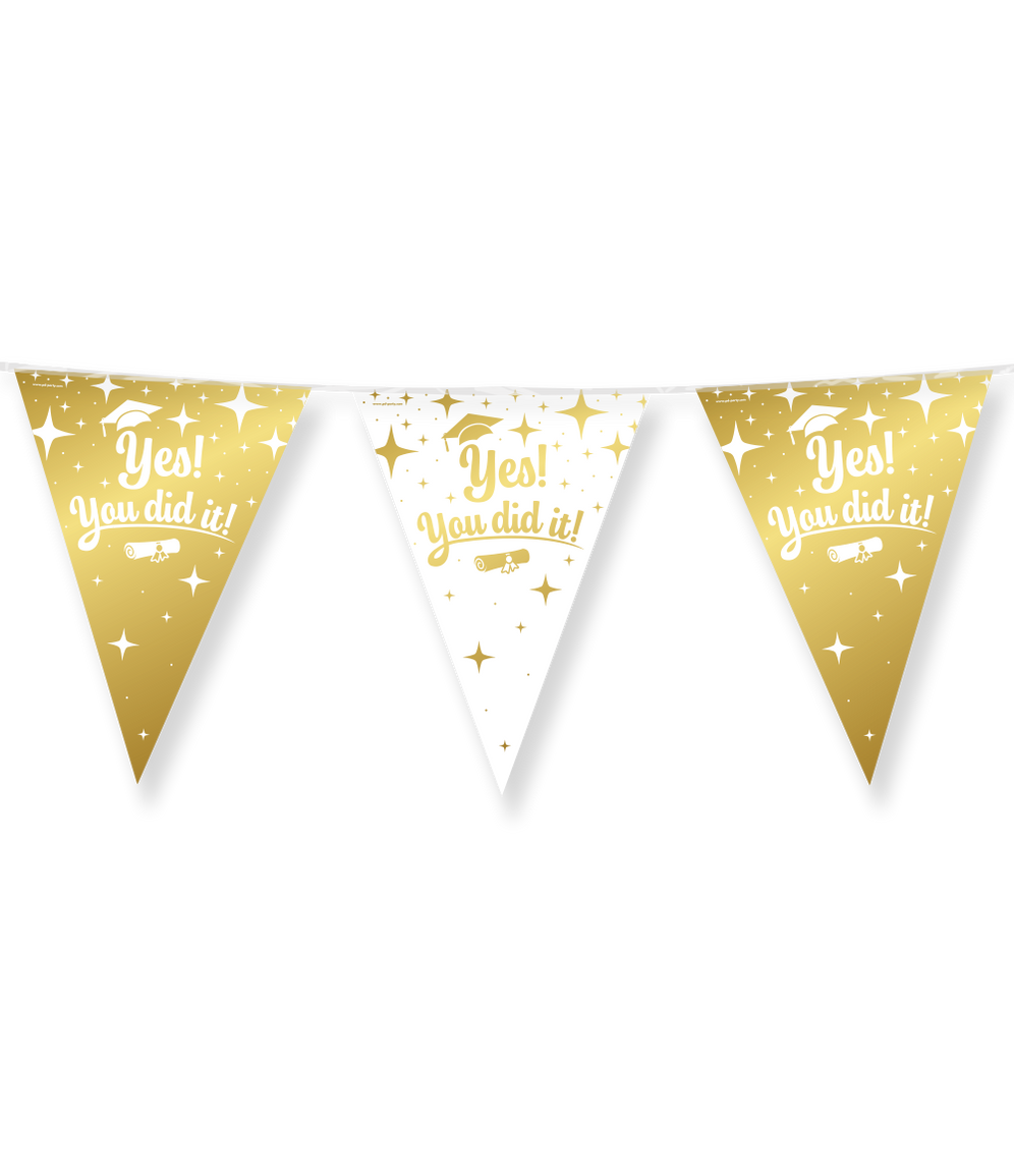 Vlaggenlijn Fancy You Did It! — Festival Feestartikelen