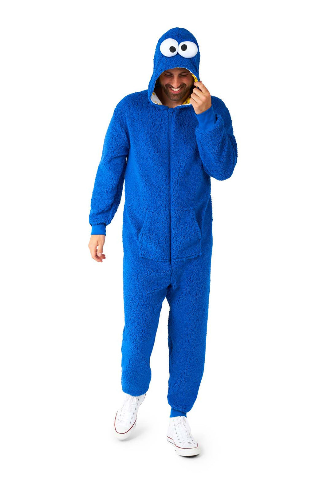 OppoSuits Cookie Monster Onesie — Festival Feestartikelen