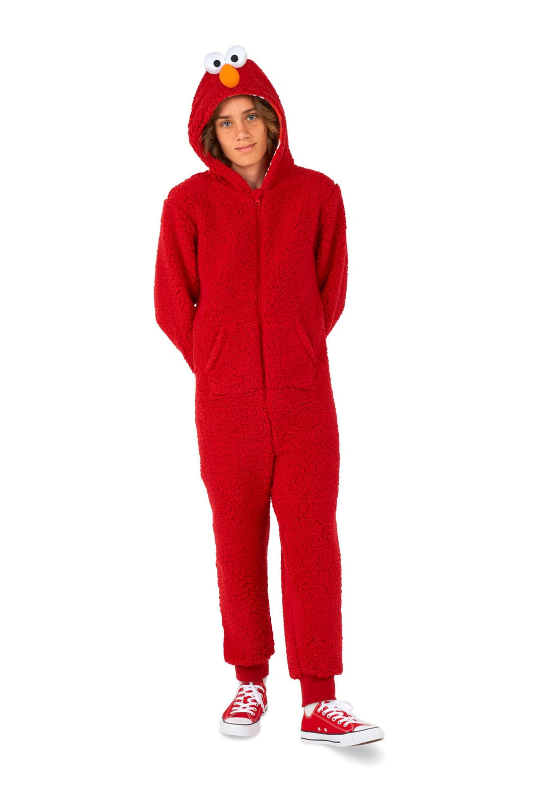 OppoSuits Elmo onesie kinderen — Festival Feestartikelen