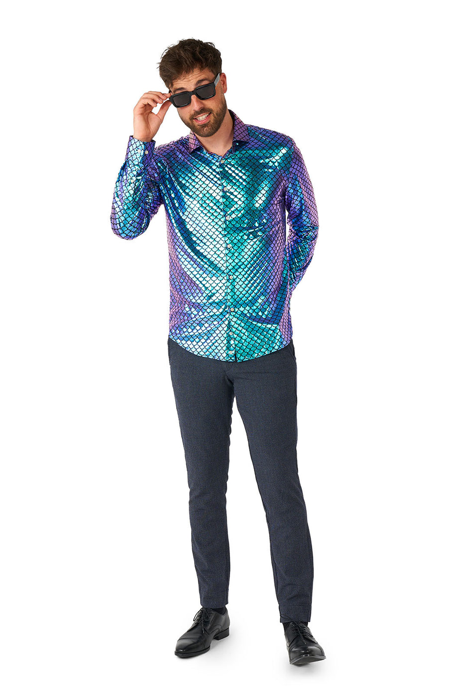 OppoSuits Fancy Fish blouse — Festival Feestartikelen