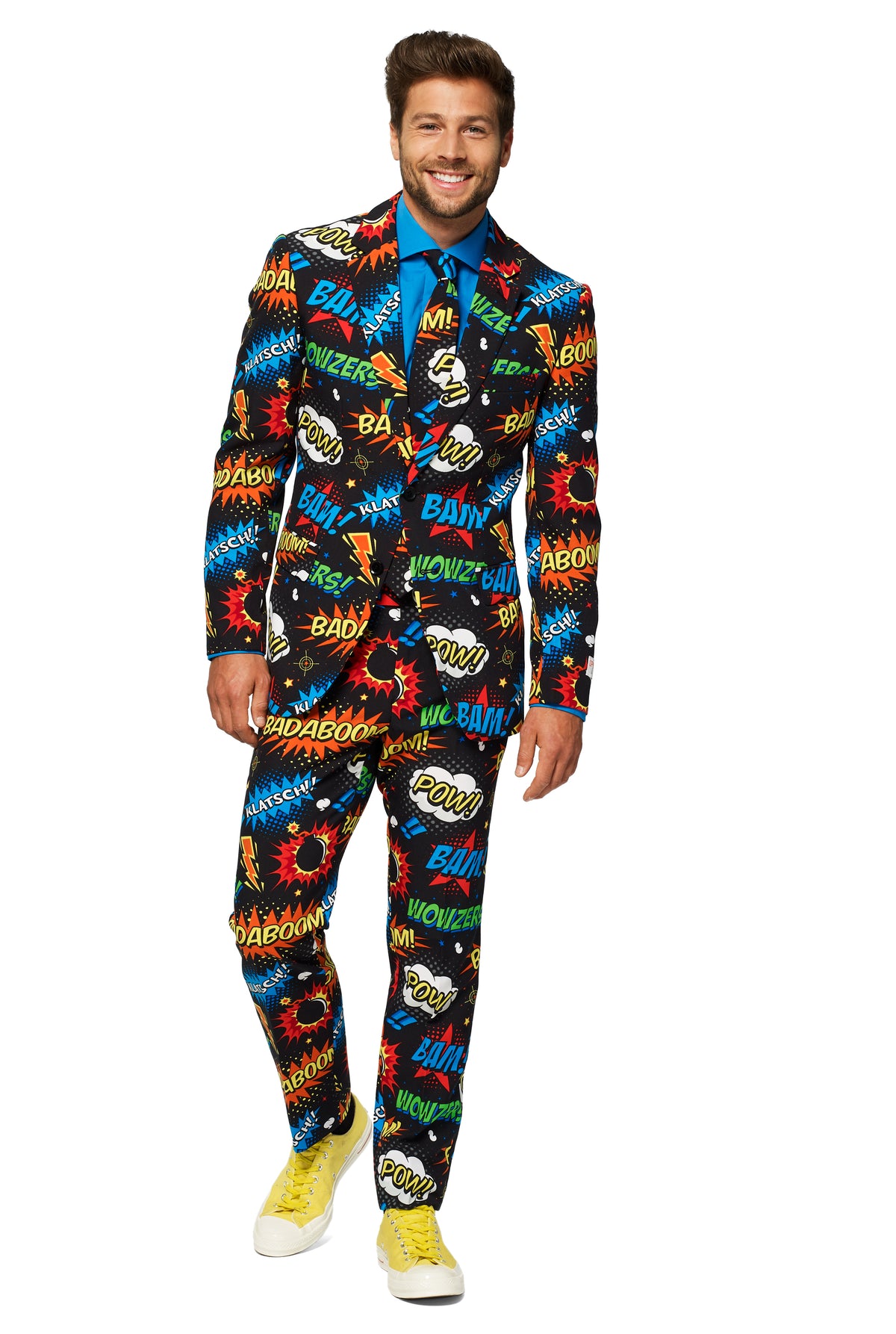 OppoSuits Badaboom heren kostuum — Festival Feestartikelen