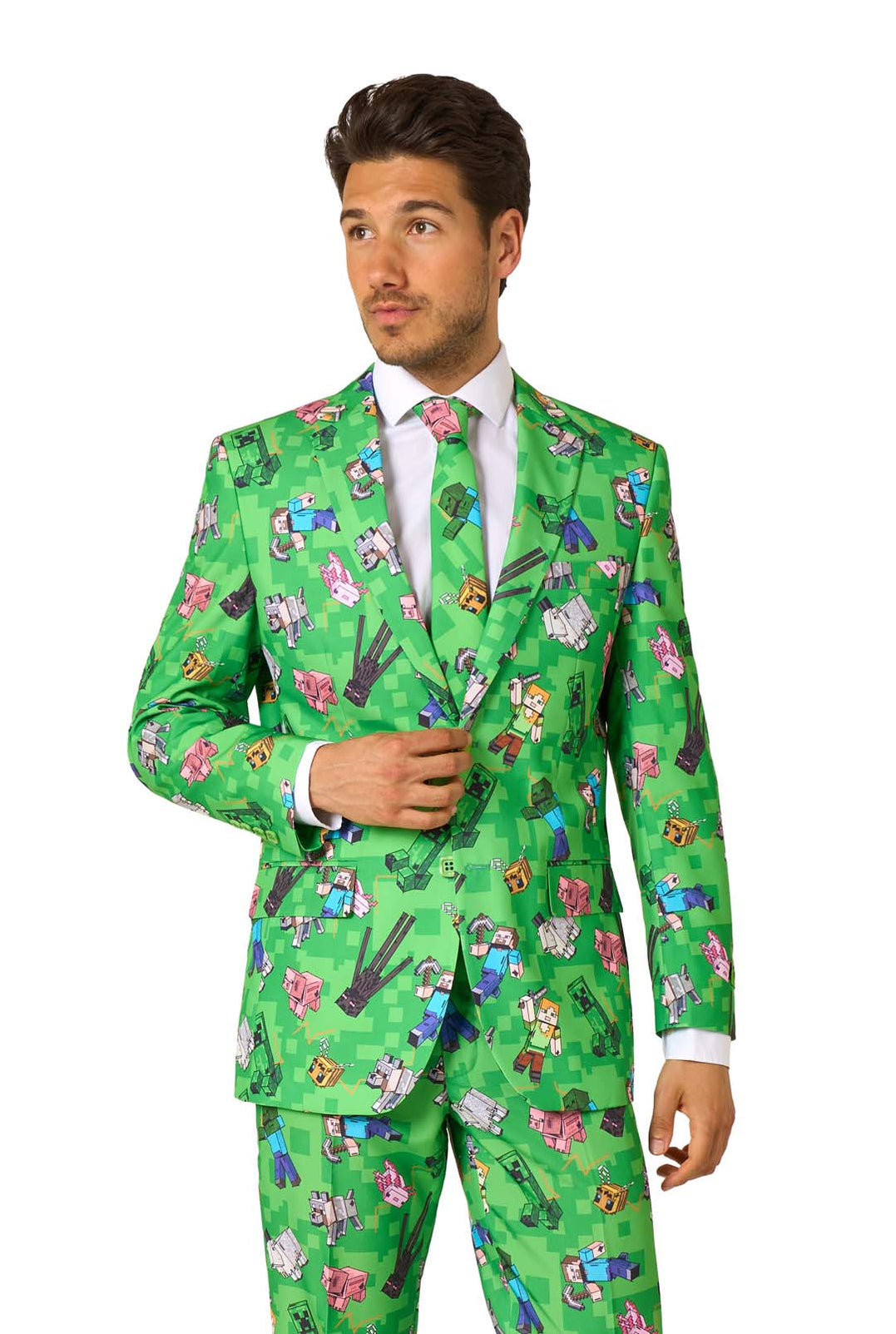 OppoSuits Minecraft kostuum heren — Festival Feestartikelen