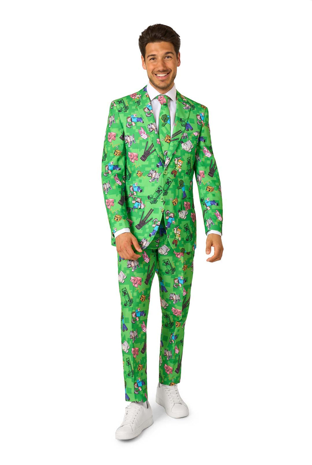 OppoSuits Minecraft kostuum heren — Festival Feestartikelen