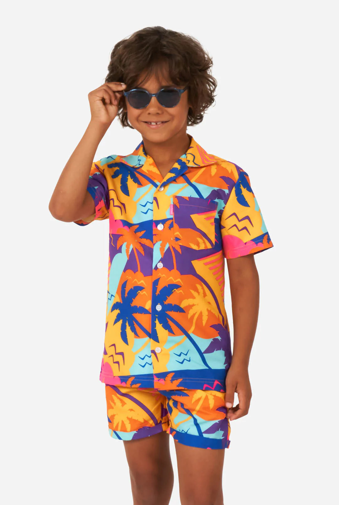 Zomersetje Palm Power kinderen — Festival Feestartikelen