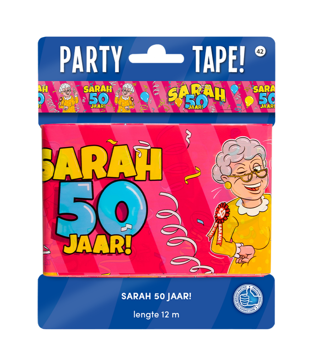Versiering Sarah 50 jaar bestellen? Bestel voordelig bij Festival ...